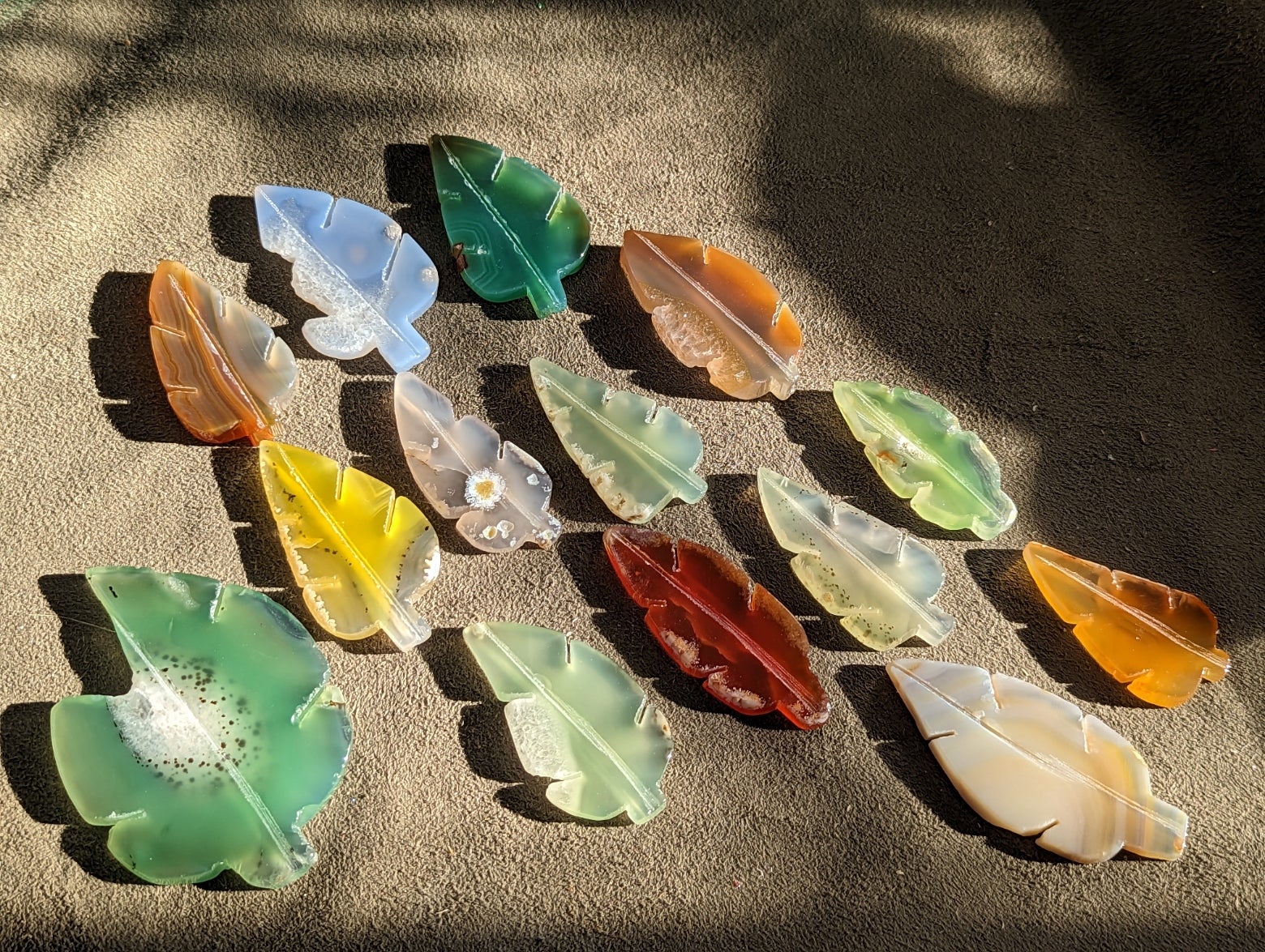 AGATE LEAF | Kate Rocks and WhatNots